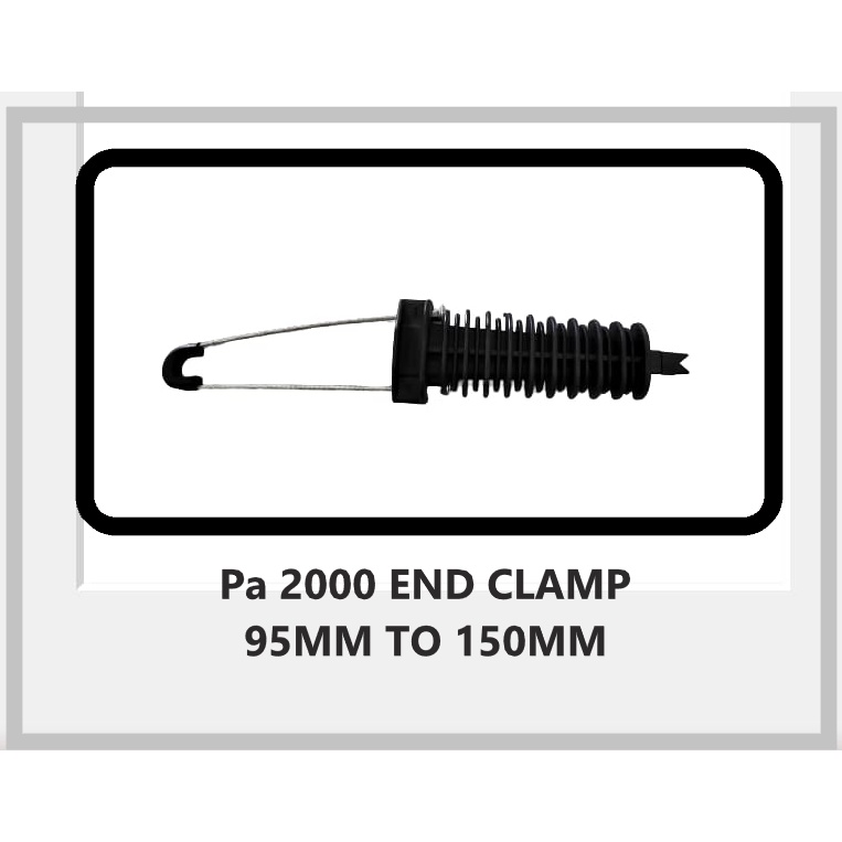 ABC CABLE Insulated End Clamp / Dead End Clamp (16mm to 25mm) (50mm to ...