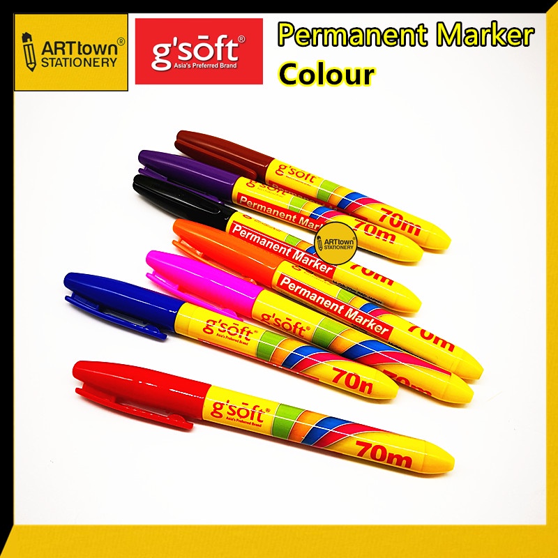G'soft 70M Permanent Marker (Ready Stock) | Shopee Malaysia