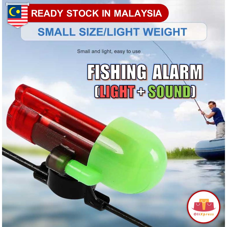 LED Fishing Alarm Sound Lighting Alarm Portable Outdoor Waterproof ...