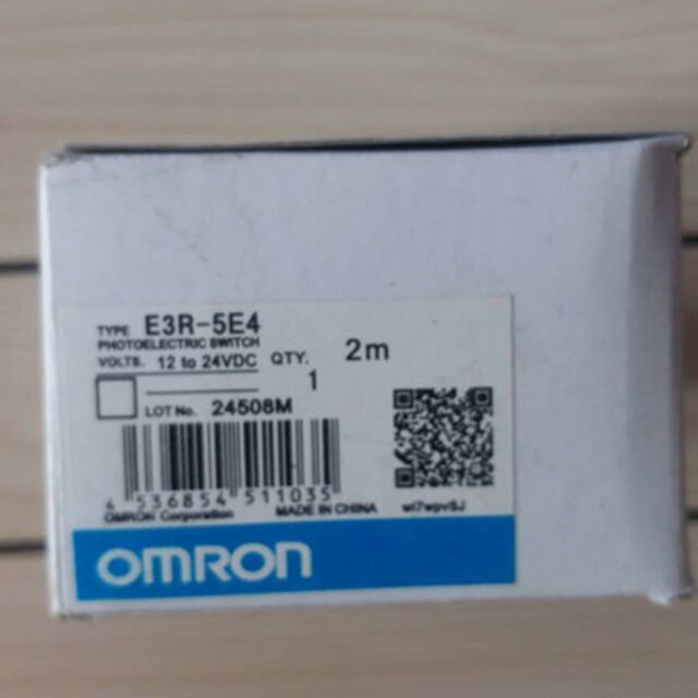 OMRON E3R-5E4 (E3R-5DE4&E3R-5L) PHOTOELECTRIC SWITCH SENSOR 12-24VDC ...