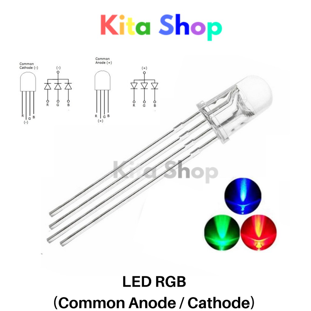 LED RGB Common Cathode / Anode | Shopee Malaysia