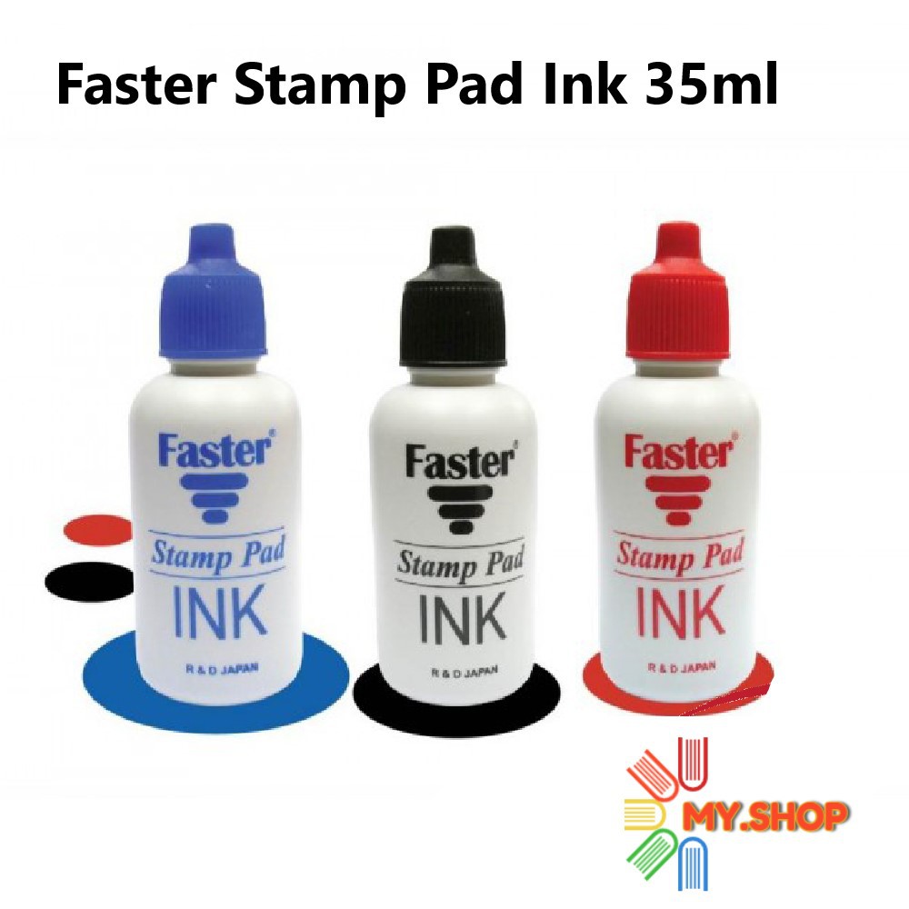 Faster Stamp Pad Ink 35Ml | Shopee Malaysia