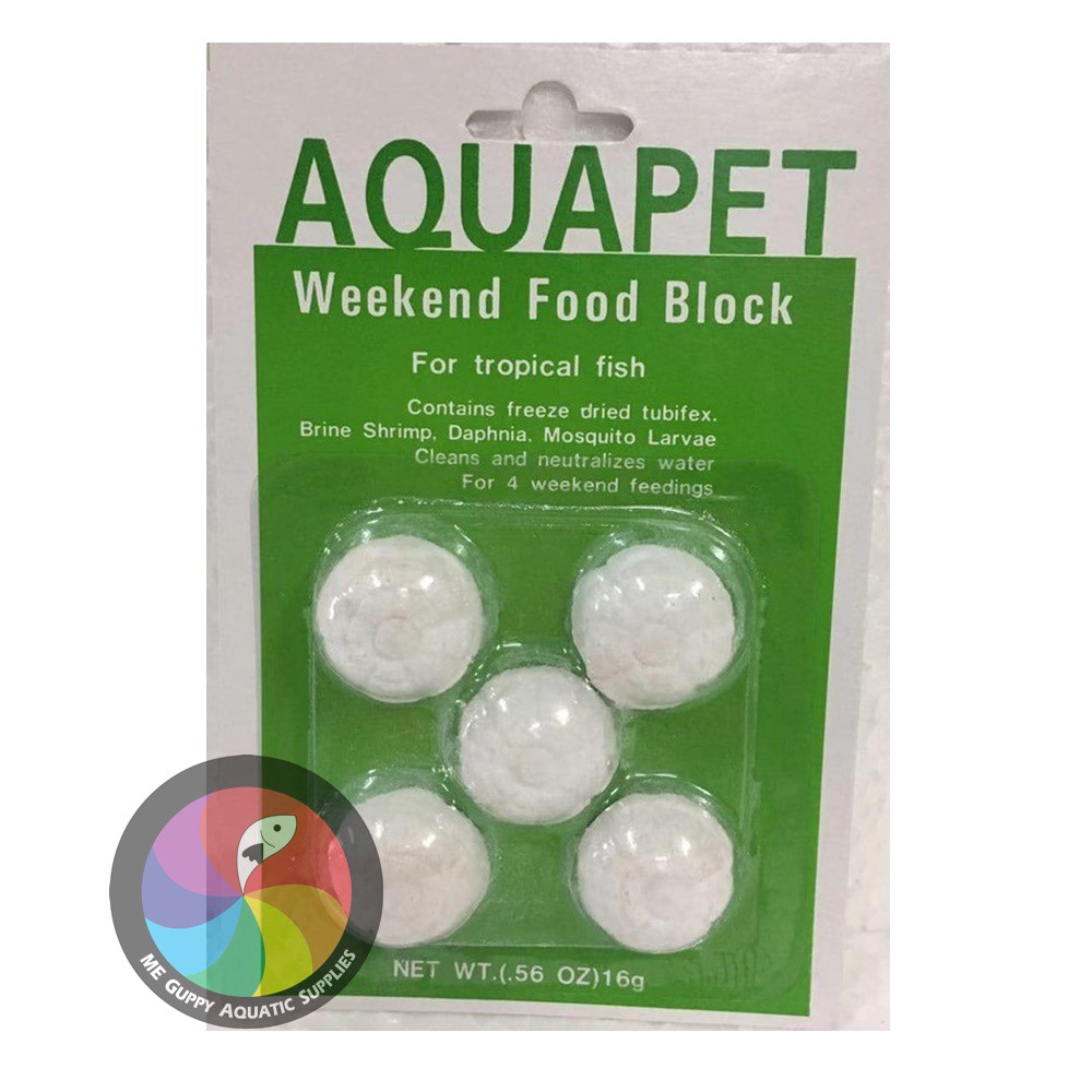 Aquapet Weekend Food Block - 16gm | Shopee Malaysia