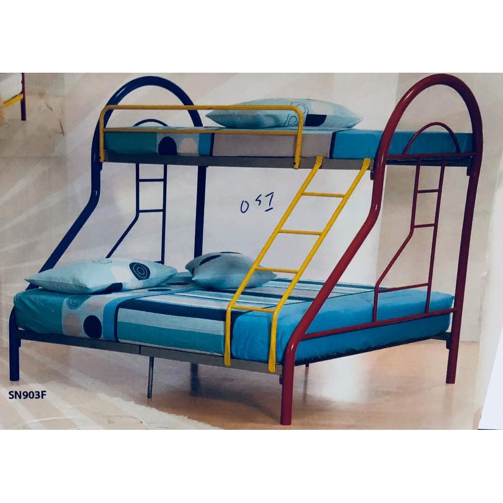 JHD 3V SN903 COLOURFUL Super Strong Base Metal Bunk Bed/Double Decker ...