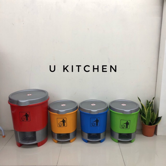 Rayaco Step Bin Round / Tong Sampah | Shopee Malaysia