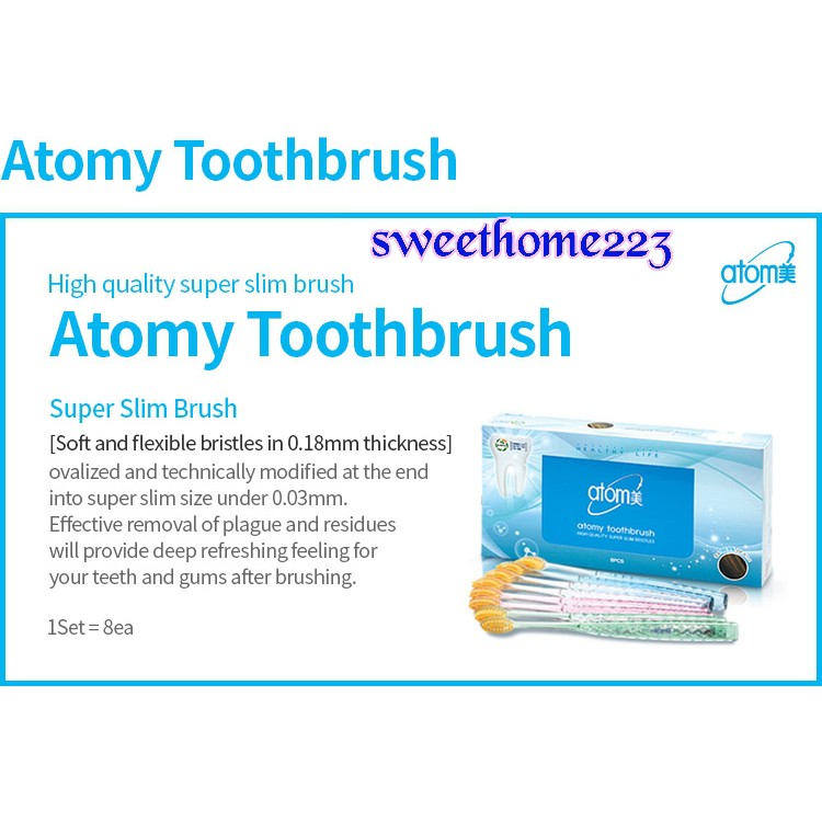 🚀Atomy Toothbrush 🚀 High Quality Anti-Bacteria Brush | Shopee Malaysia