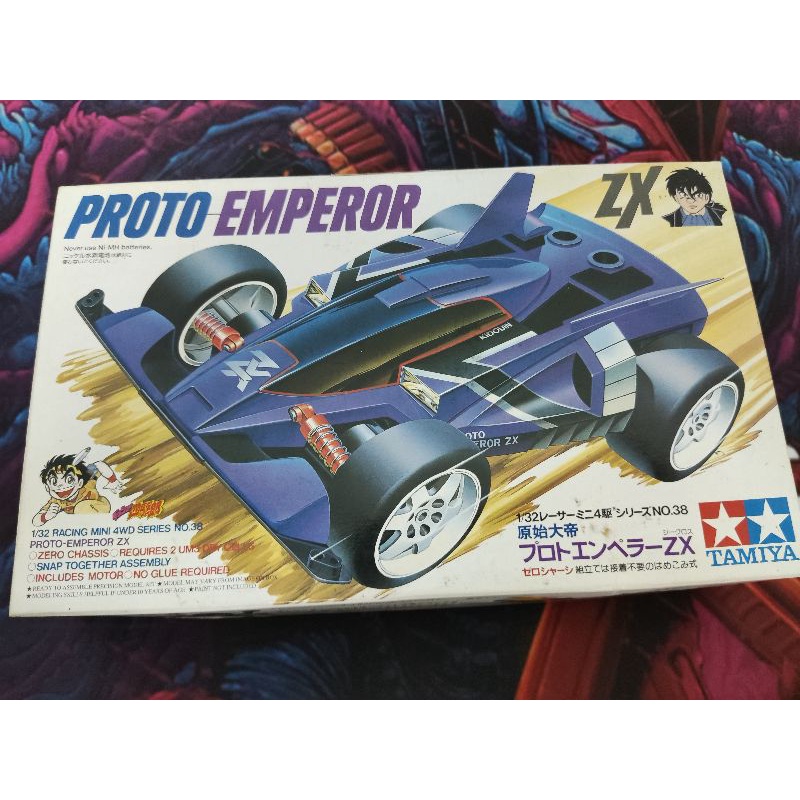 Proto Emperor ZX Tamiya Mini 4wd | Shopee Malaysia
