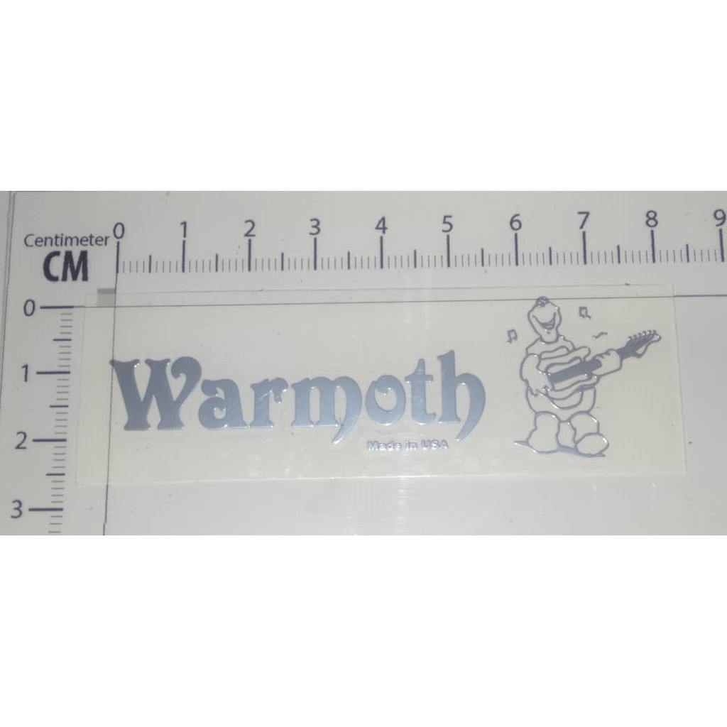 Warmoth Metal Chrome logo for headstock restoration | Shopee Malaysia