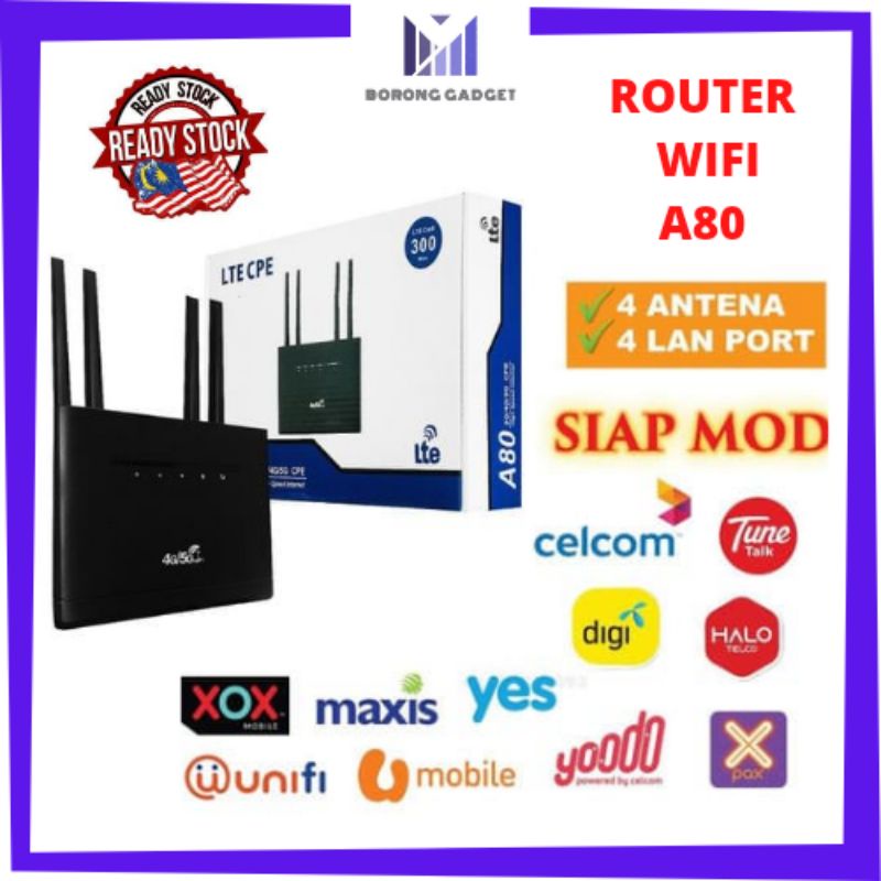 Modem Wifi Router Wifi Modified Unlock All Simcard Unlimited Data ...