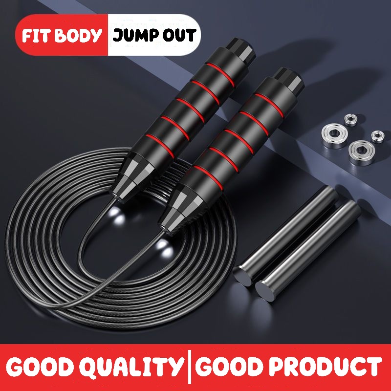 Jumping Rope skipping rope with bearing control high quality Fitness ...