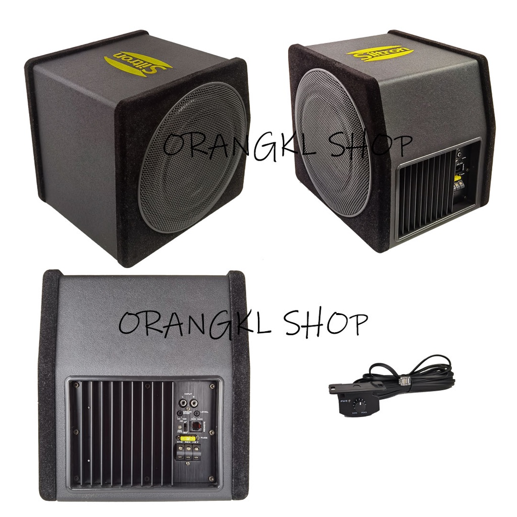 offer (Ready Stock) Siltron10" Active Subwoofer Box 1200W- 8 Inch Siltron Active subwoofer ...