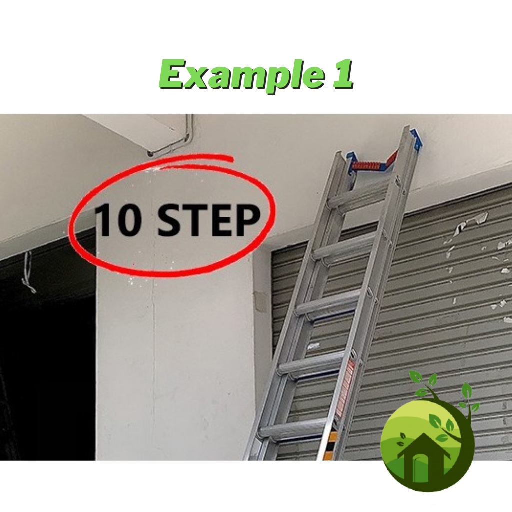 Ladder Pole Strap EXTENSION LADDER Leaning Ladder handle TAPAK TANGGA ...