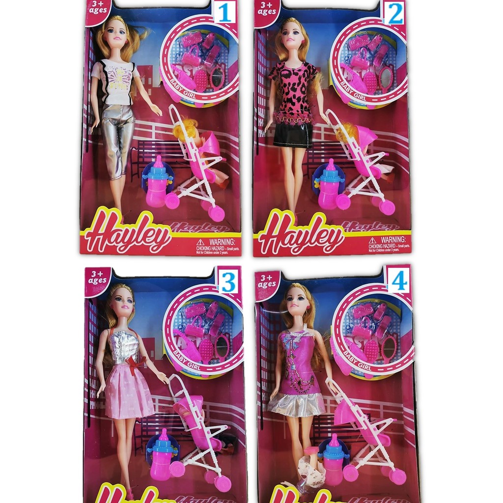 LUCKY_EJ [NEW] FASHION DOLL HAYLEY DOLL WITH STROLLER HIGH QUALITY ...