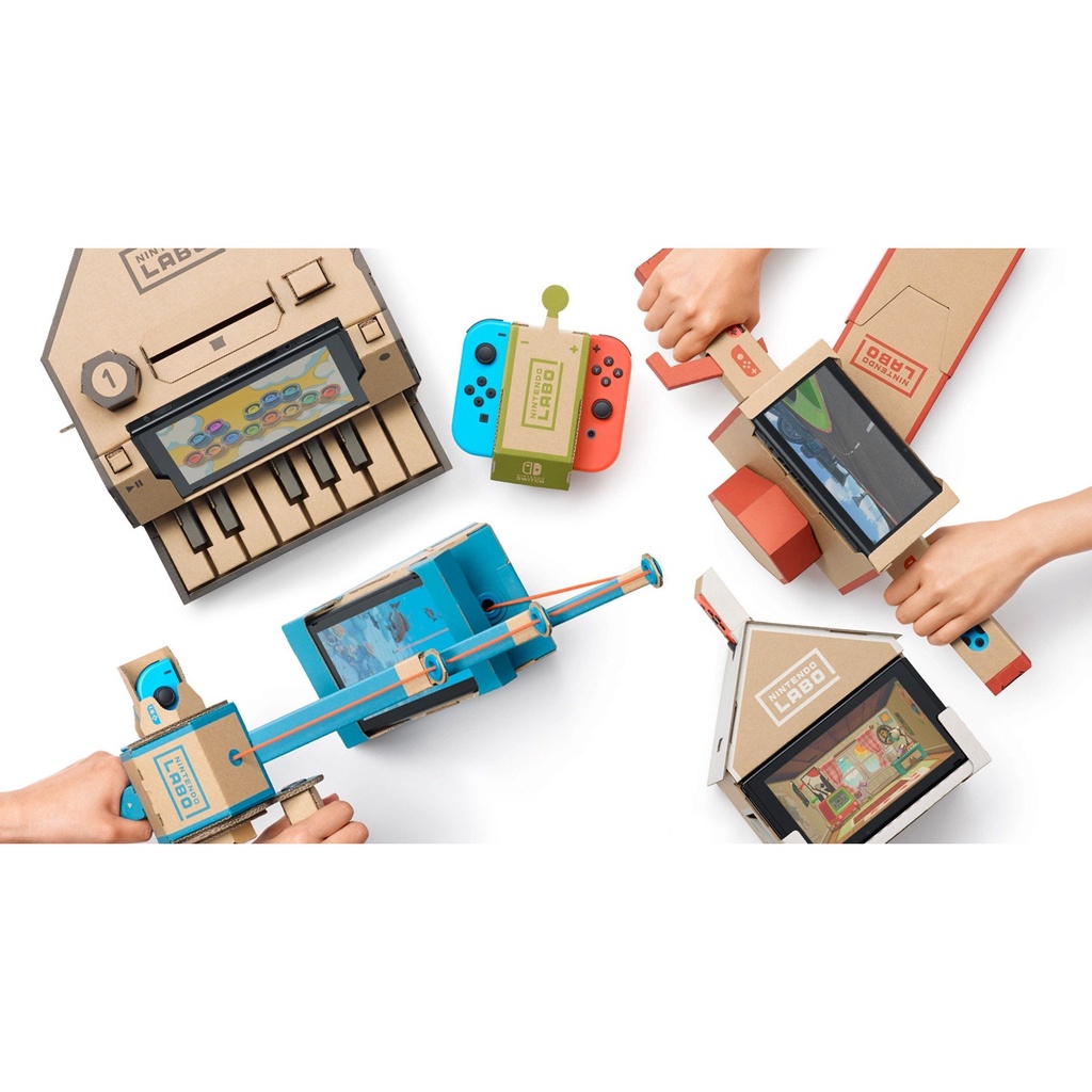 Nintendo Switch Labo Variety Kit - Toy-Con 01/ Nintendo Switch Labo Vehicle Kit - Toy-Con 03 ...