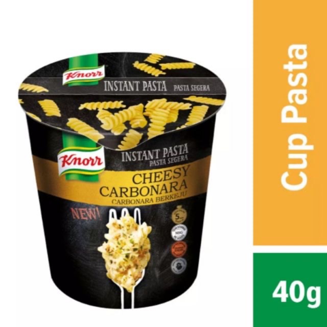 Knorr Instant Cup Pasta Cheesy Carbonara 40g | Shopee Malaysia