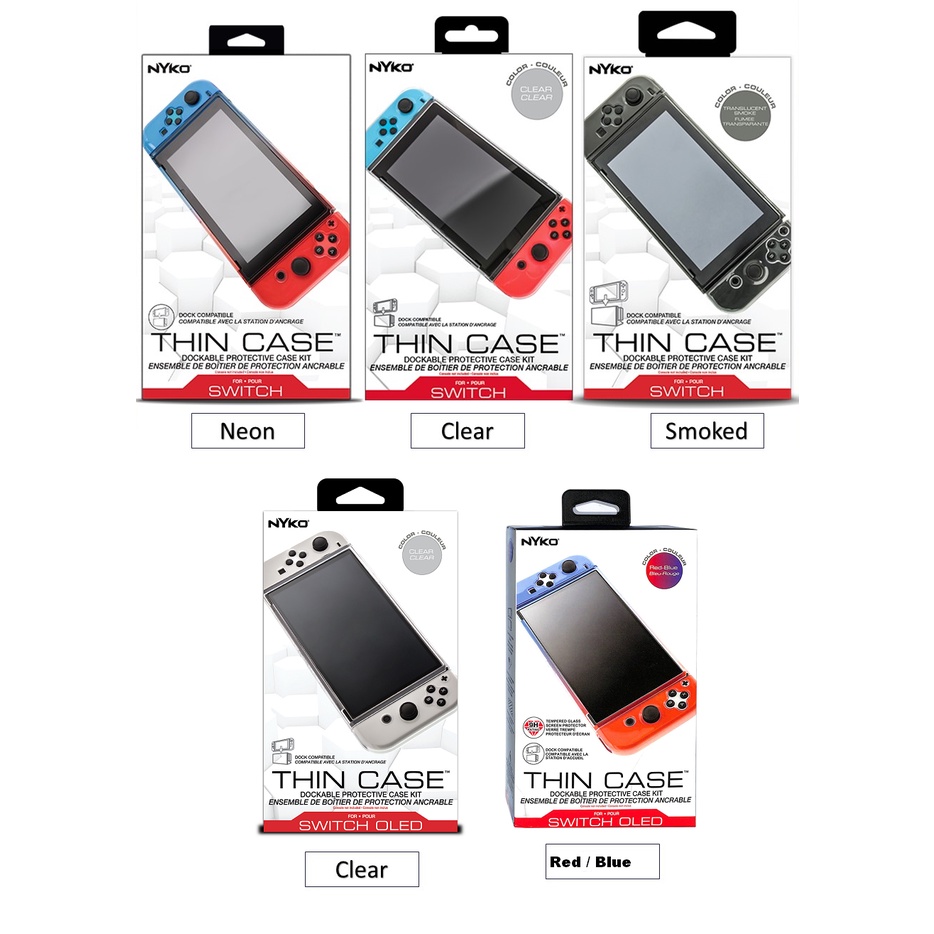 Nintendo Switch V1/V2 / Nintendo Switch Oled Pc Crystal Dockable Case ...