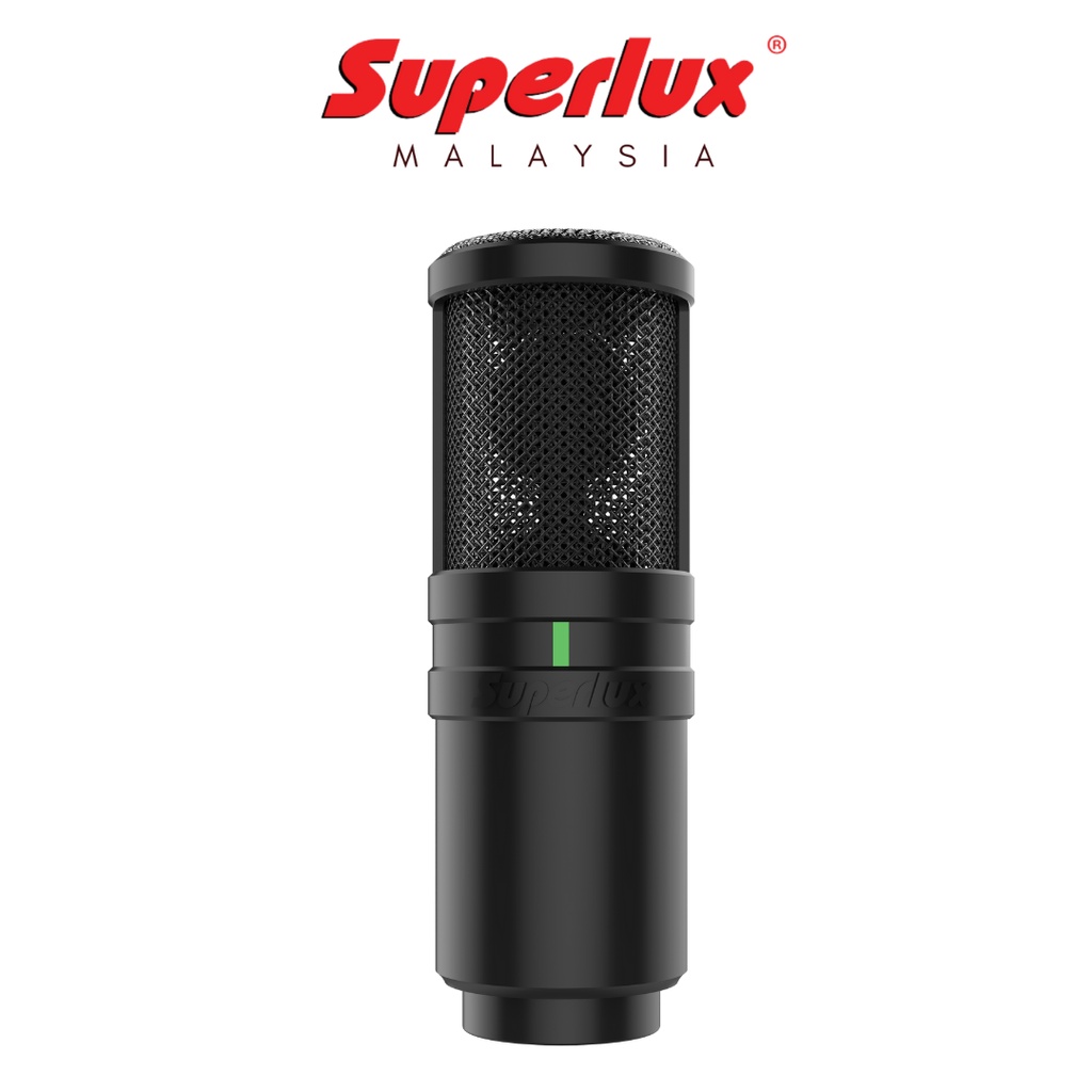 SUPERLUX E205 LARGE DIAPHRAGM CONDENSER ANALOG CARDIOID MICROPHONE RECORDING STUDIO VOCAL COLOUR ...