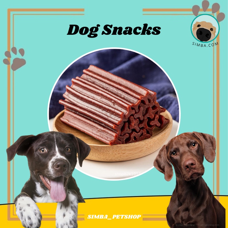 Simba Petshop Dog Treats Stick 100g Dog Snack Fresh meat Strip Dog ...