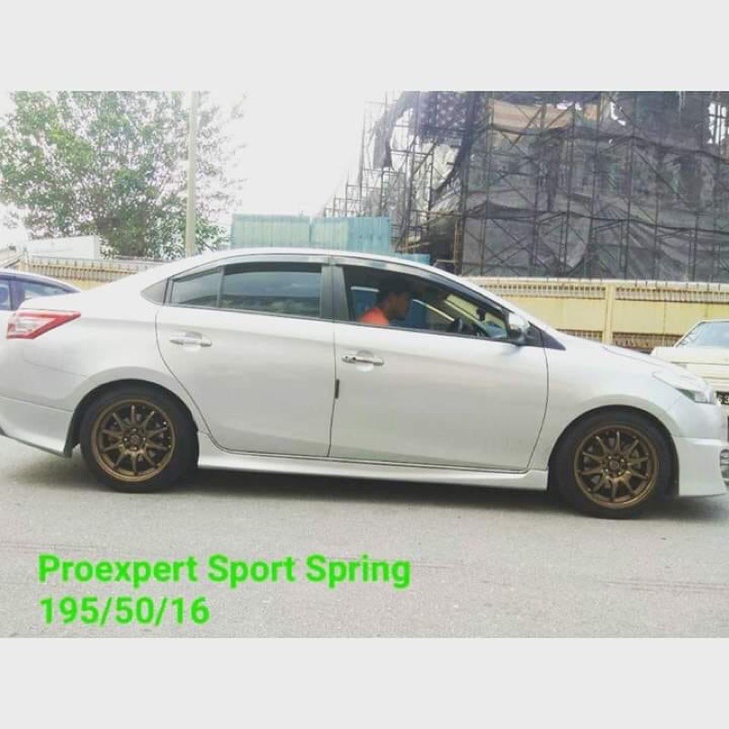 Spring sport ftuned cls lowered toyota vios ncp93/vios ncp150/Vios new ...