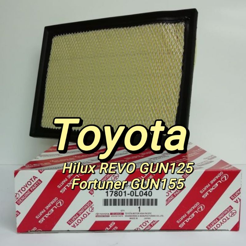 Air Fiter Toyota Hilux Revo Gun125/Fortuner Gun 155 | Shopee Malaysia