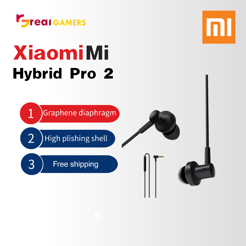 🔥 Xiaomi Hybrid Pro 2 Earphone Mi Piston Pro Triple Driver Mi In-Ear ...