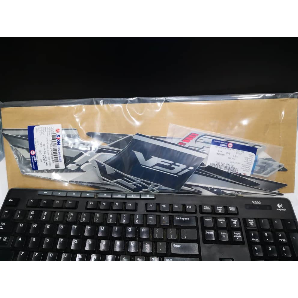 SYM VF3i STICKER SET ORIGINAL Clear Stock | Shopee Malaysia