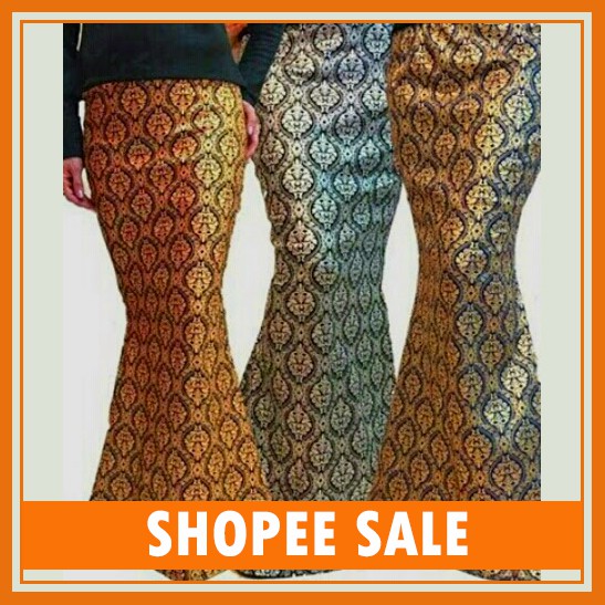 Stretchable Skirt| Kain Duyung Mermaid | Muslimah Skirt RANDOM DESIGN ...