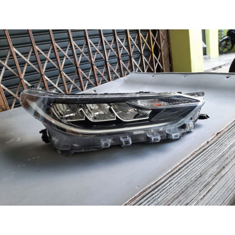 ORIGINAL Toyota Vios Yaris NSP151 2021 Full LED Headlamp. Koito Brand ...
