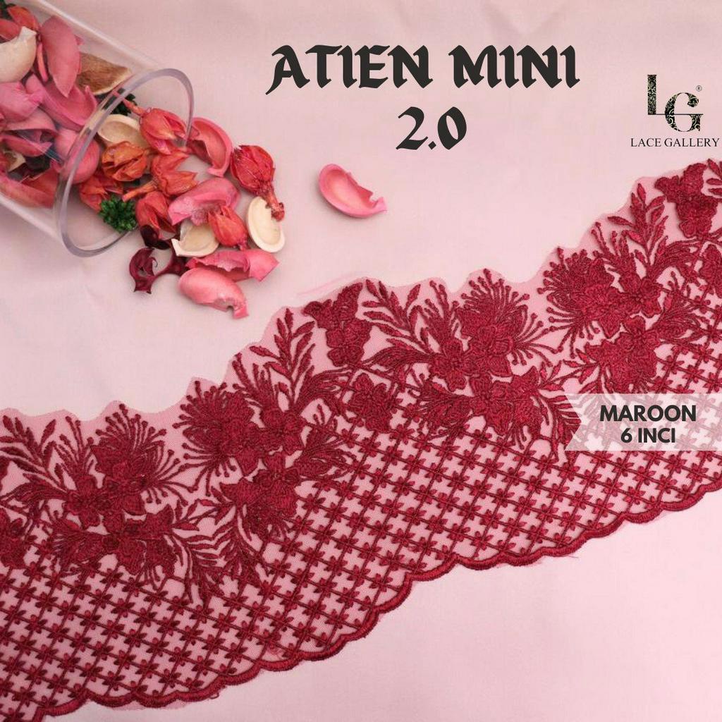 🔥 0.5M | ATIEN MINI 2.0 BORDER LACE BAJU RENDA KAIN AKSESORI PAKAIAN ...