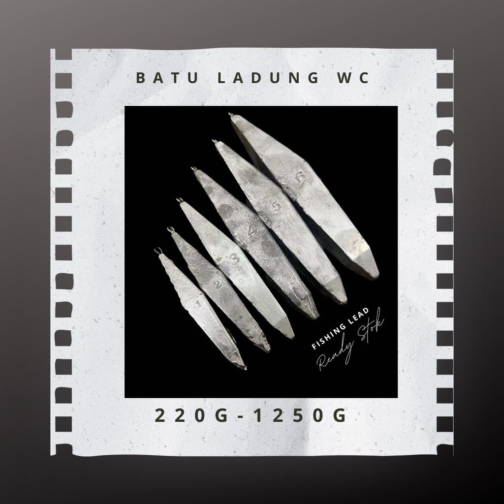 Batu Ladung /Timah Diamond Shape (220g-1480g) | Shopee Malaysia