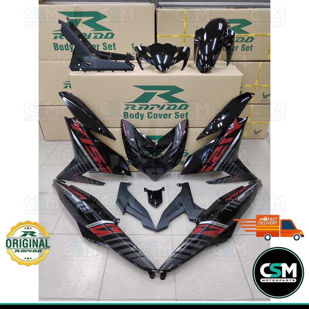[READY STOCK] Coverset Bodyset Yamaha Y15 Y15ZR V1 V2 Blue Red Purple ...
