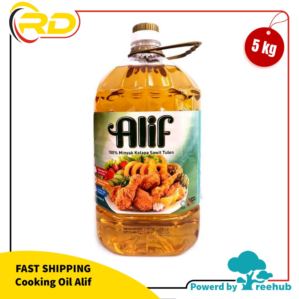 Cooking Oil Alif Minyak Masak 5KG | RD-E Mart | Shopee Malaysia