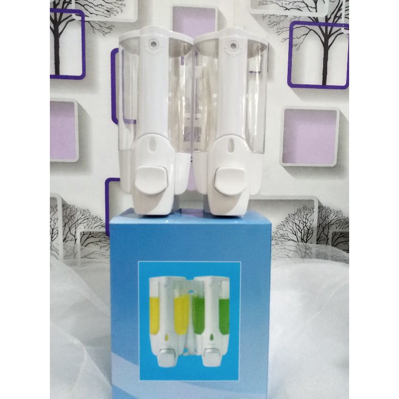 Soap Dispenser 2 Tubes | Shopee Malaysia