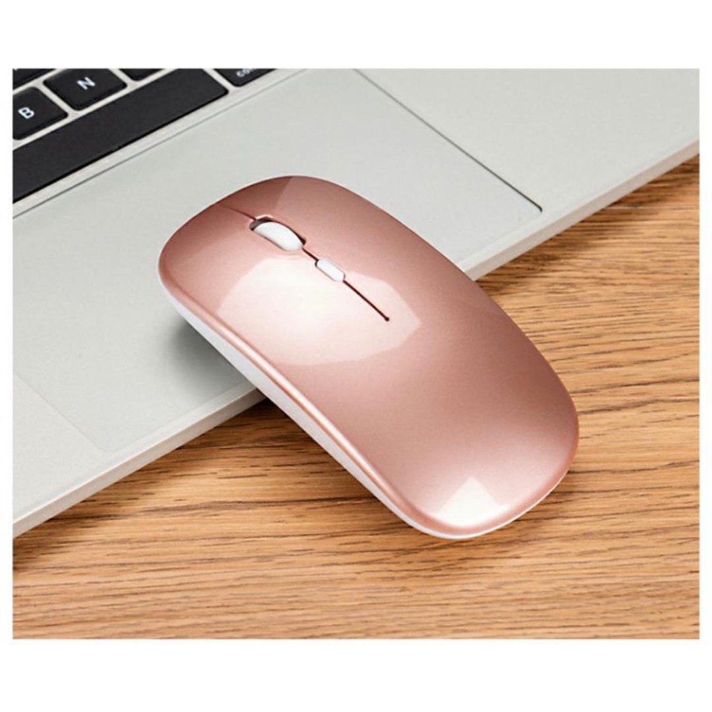 Wireless Mouse Silent PC Mouse Rechargeable Mouse 2.4G USB Optical Mice ...