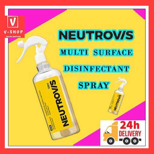 Neutrovis Multi Surface Disinfectant and Sanitizer Spray 500ml | Shopee ...