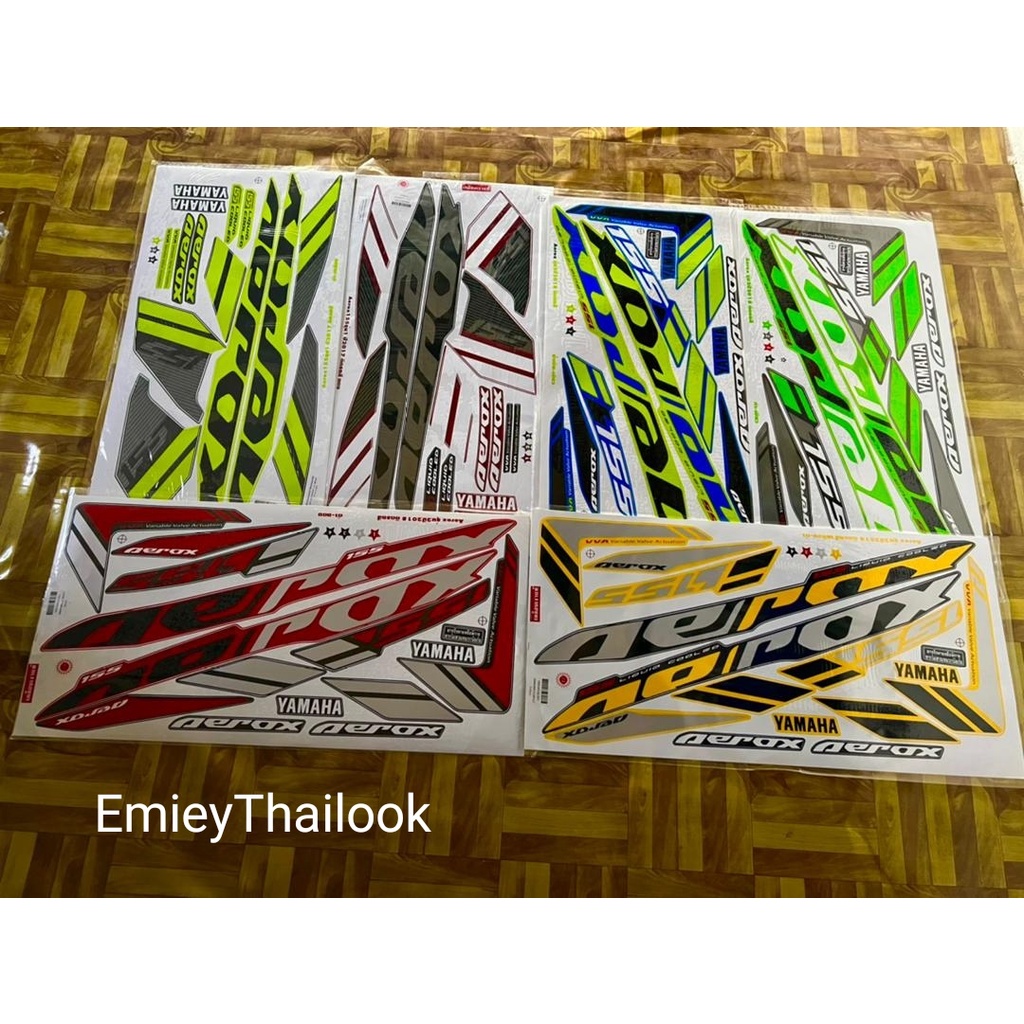 🔥NVX V1 AEROX STRIPE/STICKER THAILOOK DESIGN🔥 (READY STOK) | Shopee ...