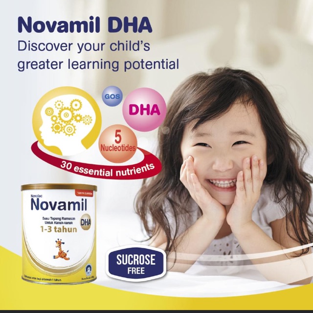 Novamil DHA 1-3 years 800gm expiry:30/09/2026 | Shopee Malaysia