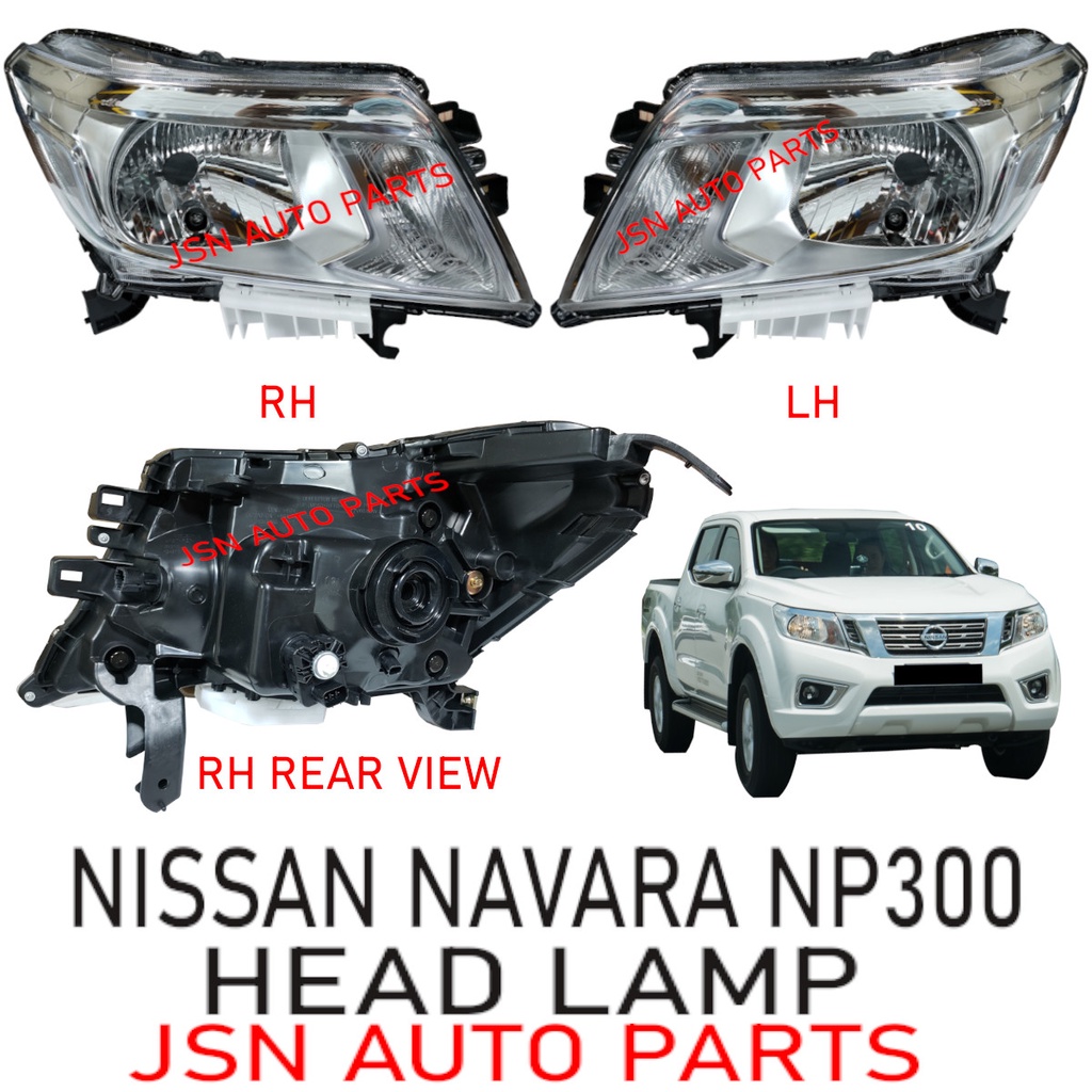 J111S01 HEAD LAMP NISSAN NAVARA NP300 LOW-SPEC | Shopee Malaysia