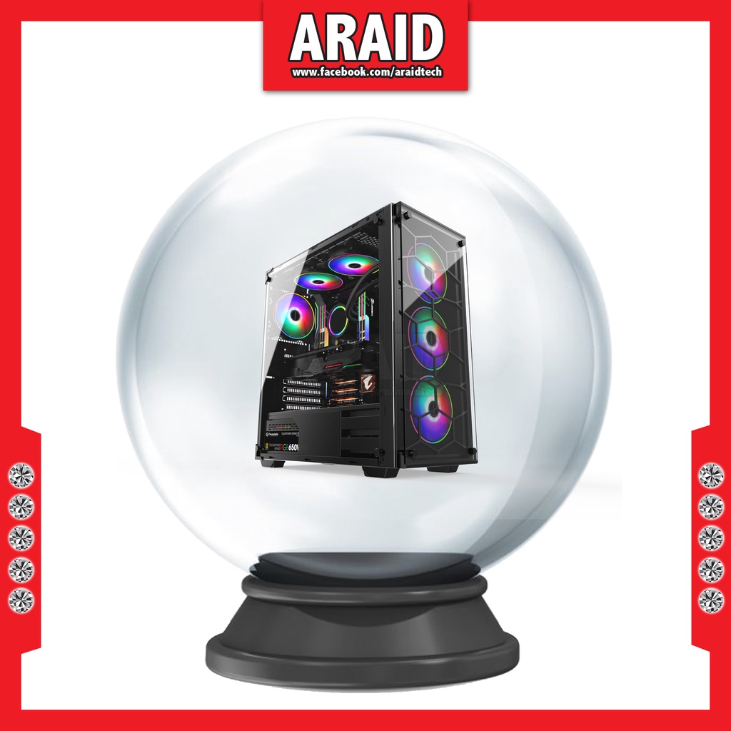 Invasion ATX Case GX-1000 6 RGB Fans | Shopee Malaysia