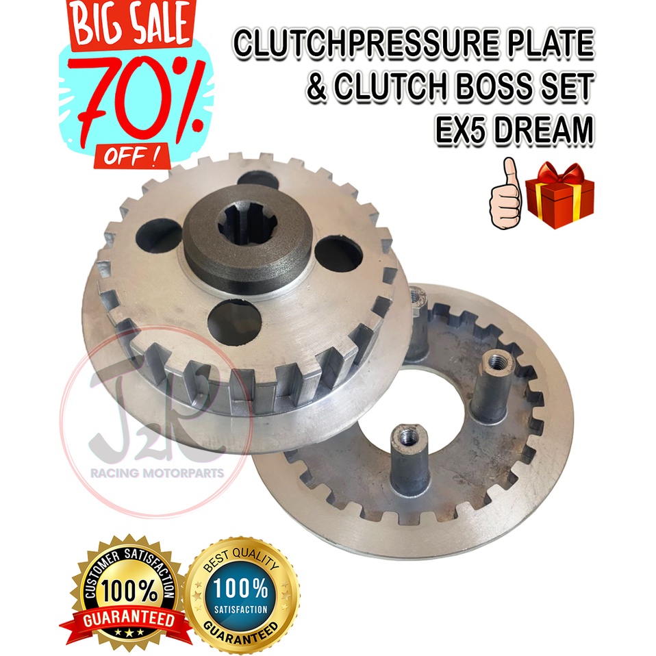 HONDA EX5 CLUTCH BOSS CLUTCH PRESSURE PLATE EX5 HIPOWER EX5DREAM ...