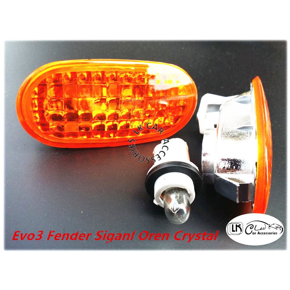 🔥Ready Stock🔥 Wira Satria Evo3 Fender Lamp Signal Lamp Orange Oren ...