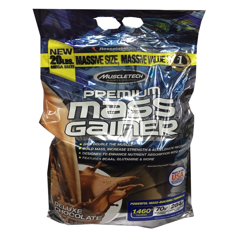 MuscleTech Premium Mass Gainer 20lbs Weight Builder Sizing Bulking ...