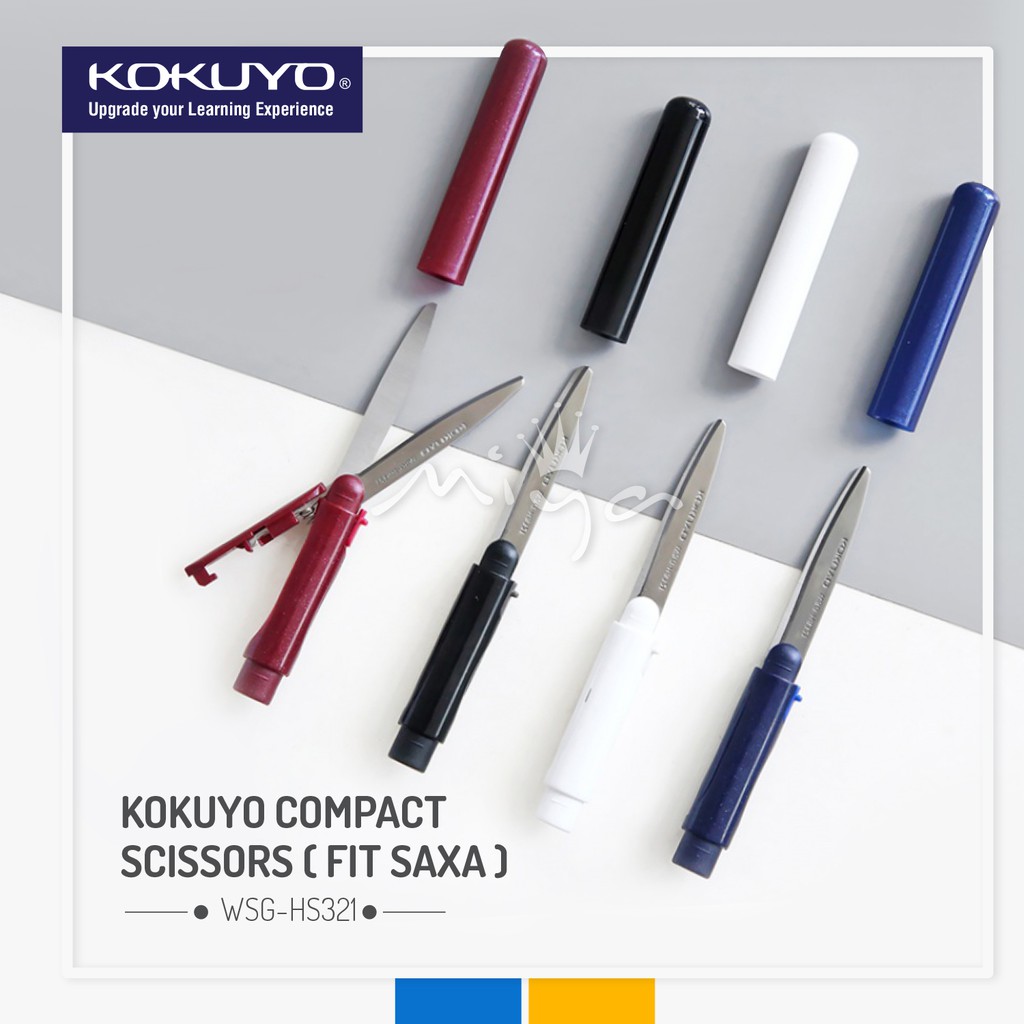 KOKUYO WSG-HS321 FIT SAXA Compact Scissors | Shopee Malaysia