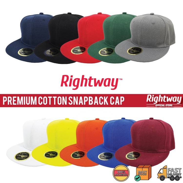 RIGHTWAY Adult Kids Premium Hip Hop Snapback Cap With Sticker Multi ...
