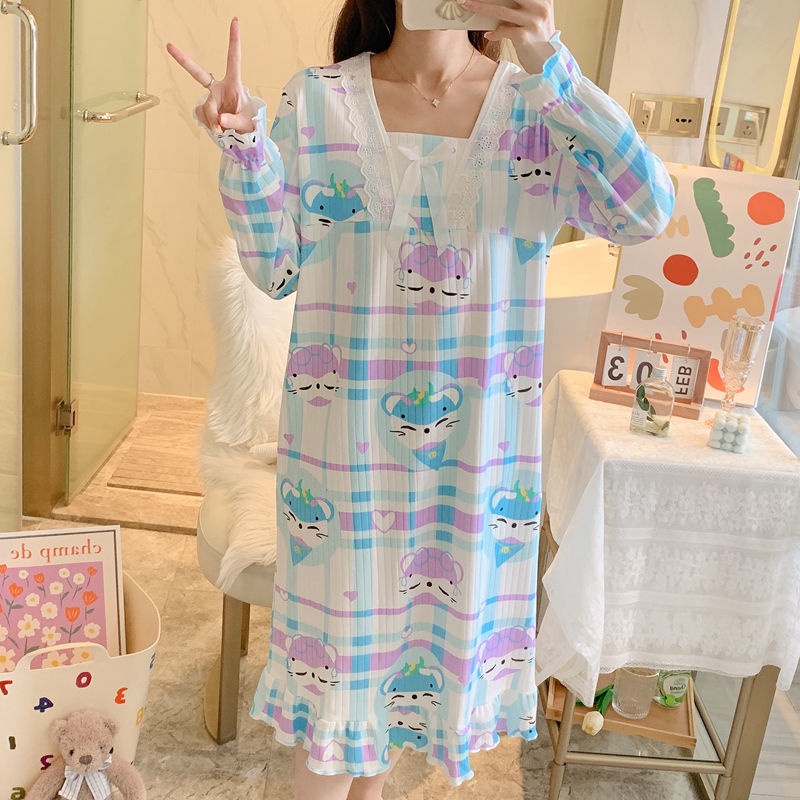 Piyama Wanita Korea Rumah Bintang sama Temptation Pajamas Musim Luruh ...