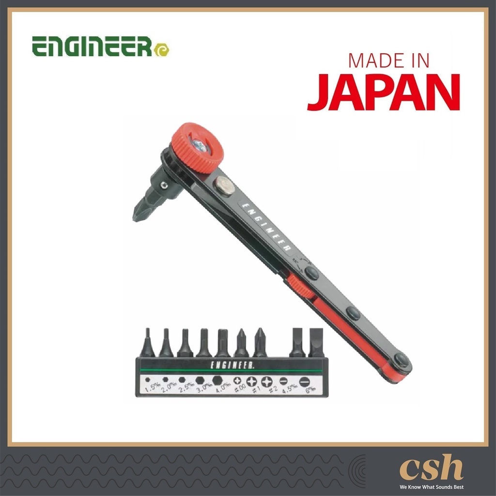 ENGINEER DR-06 Offset Ratchet Driver (Made In Japan) | Shopee Malaysia