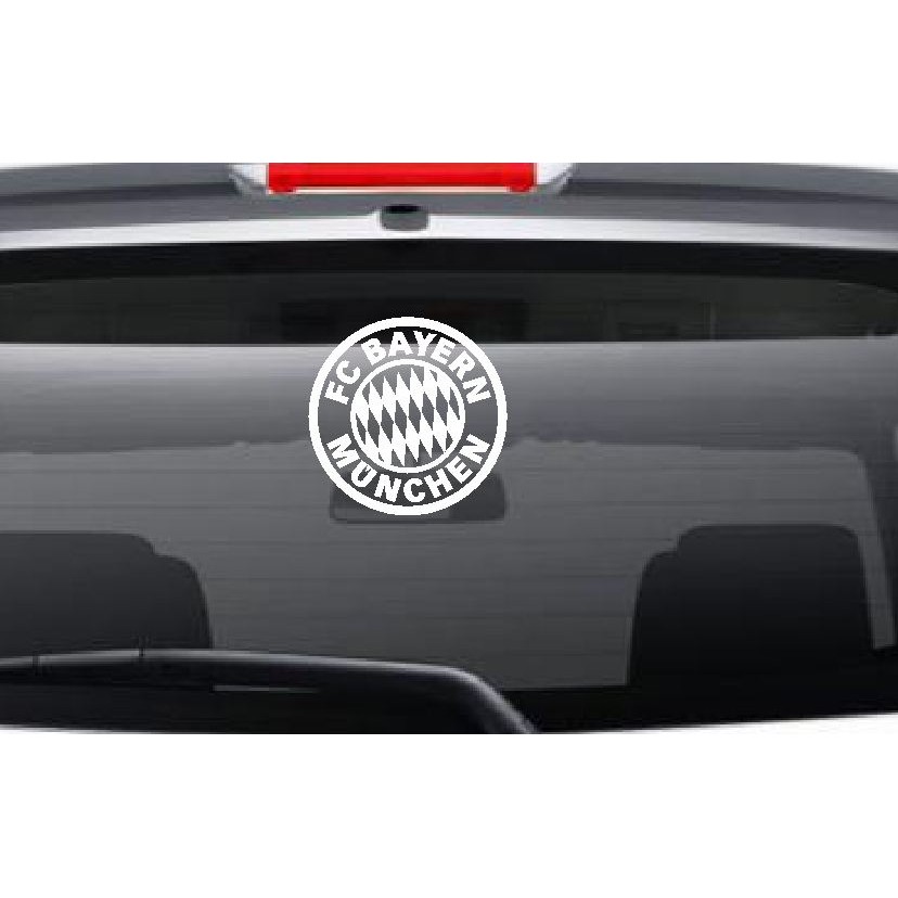 Bayern Munchen Car Sticker Munich Football Club Glass Body Car Sticker ...