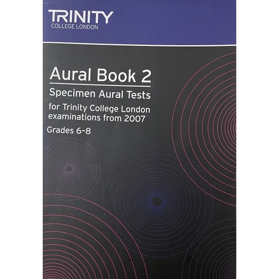 Trinity Aural Book 2 (Grade 6-8) (Old Stock Clearance) | Shopee Malaysia