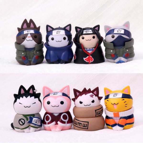 [READY STOCK] Naruto Cute Action Figure 2021 #Naruto #Cute #Cat # ...