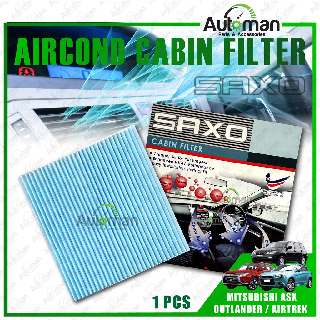 SAXO Mitsubishi Airtrek ASX Outlander Car Aircond Cabin Filter Air Cond ...